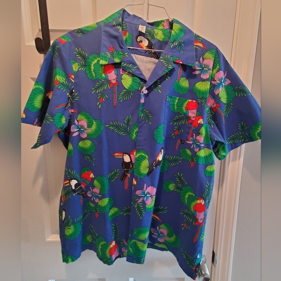 scorpio | Shirts | Vintage Scorpio Hawaiian Shirt Sz Xl Button Up Front ...